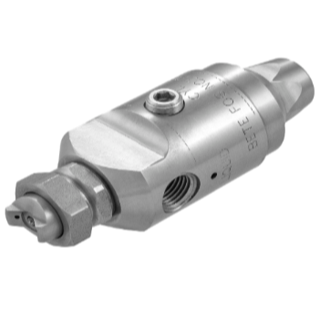 Electric v air atomising nozzles